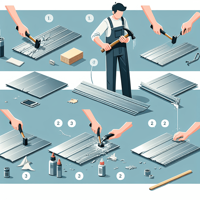 Cómo reparar paneles de aluminio de forma rápida y sencilla