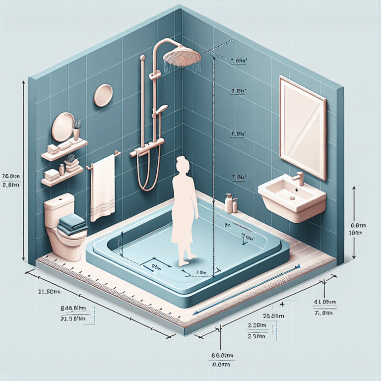 Cuáles son las dimensiones estándar de los platos de ducha