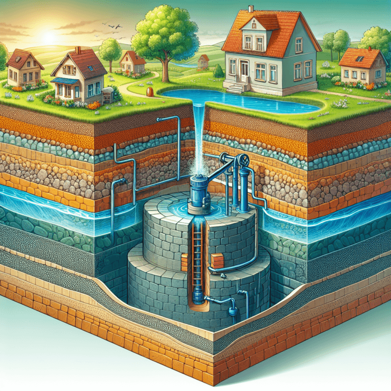 De dónde proviene el agua de pozo utilizada en las viviendas