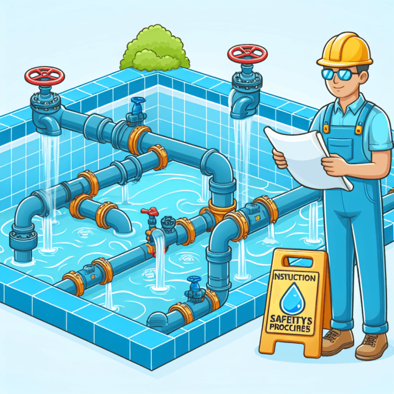 Tiempo para drenar una piscina de forma segura